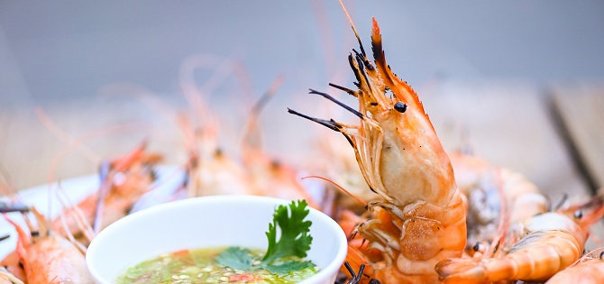 Recept na grilované krevety