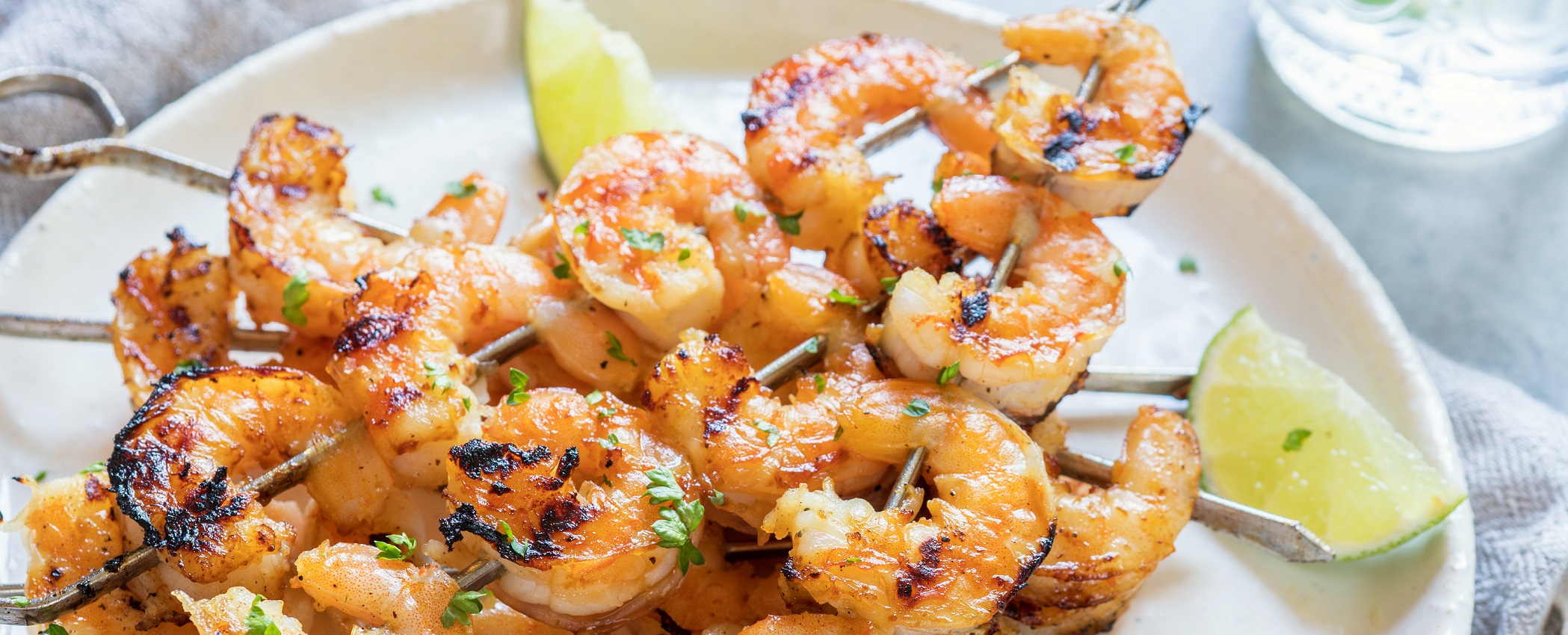 Recept: krevety na grilu - Diana